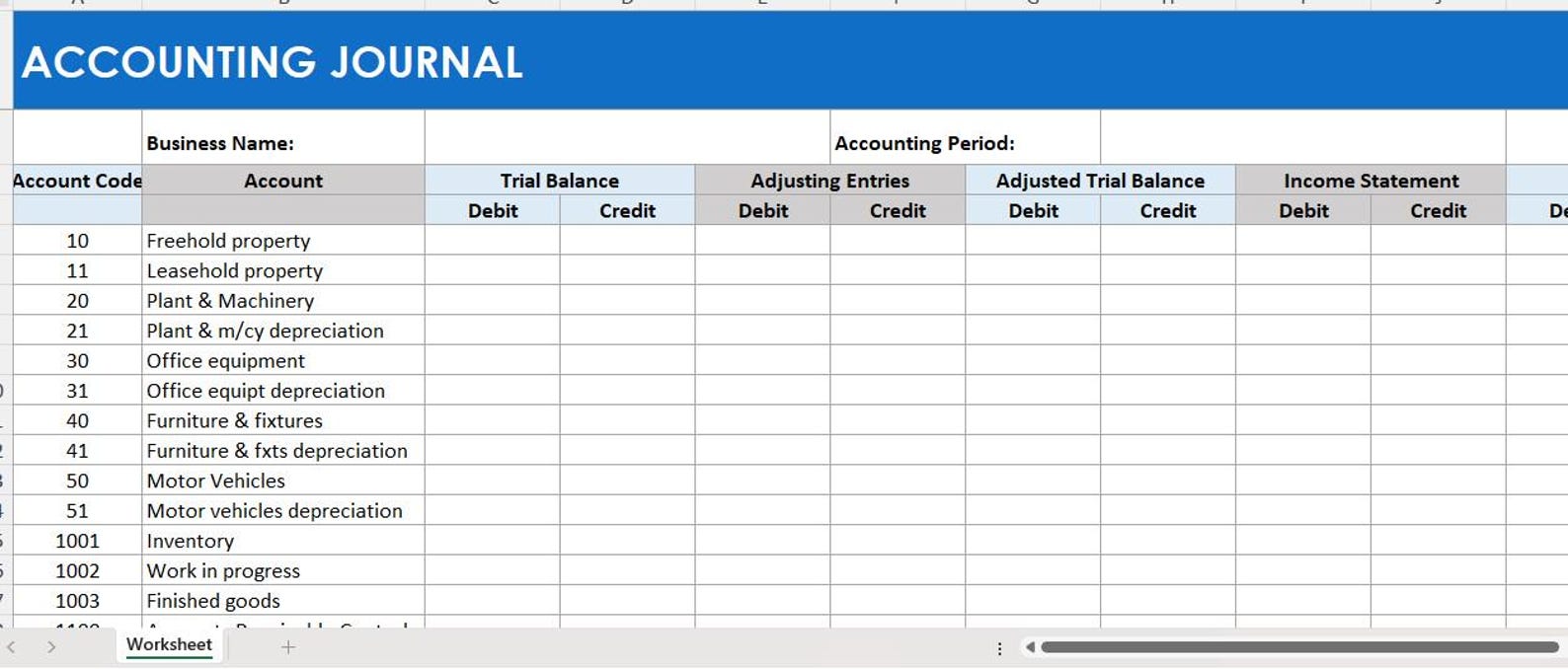Accounting Templates - Includes 29 Excel Templates (instant Download ...