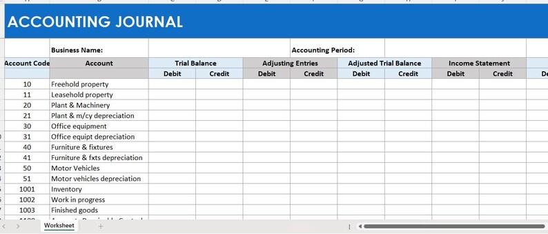 Accounting Templates - Includes 29 Excel Templates (instant Download ...