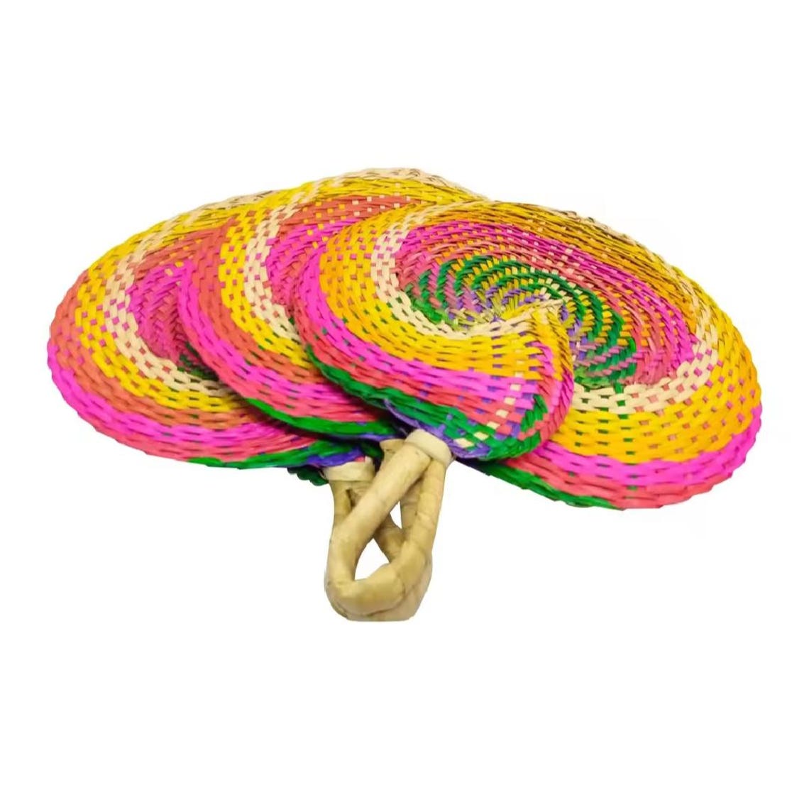 Abaniko Native Fan From the Philippines (natural Handwoven Natural Palm ...