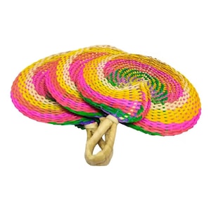 Abaniko Native Fan From the Philippines (natural Handwoven Natural Palm ...