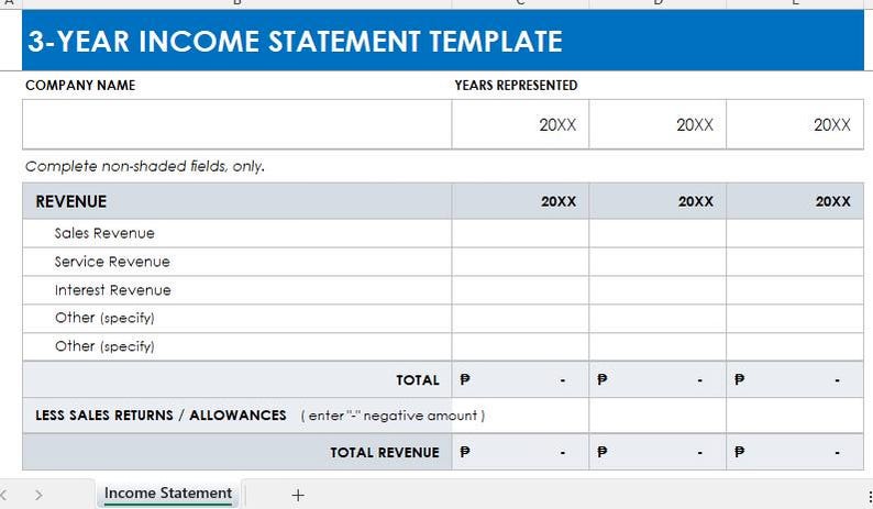 Accounting Templates - Includes 29 Excel Templates (instant Download ...