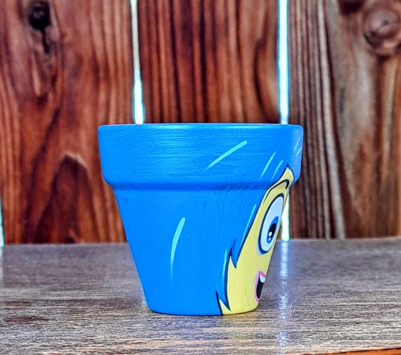 Inside Out Planters: Joy & Sadness Mini Pots - 2 Inch Pottery - Etsy