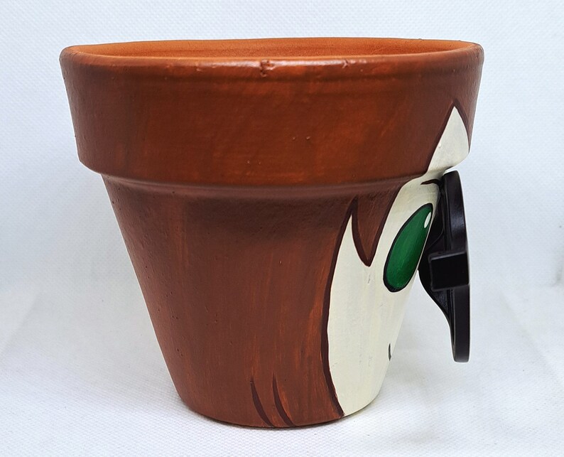 Harry Potter, 4 Terracotta Character Planter, Pot, Indoor Planter, Home ...