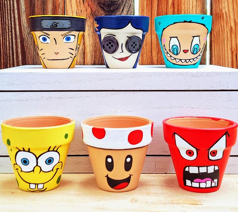 Barbie - Rockabilly Barbie - Classic Barbie Planter - Hand-painted 4 ...