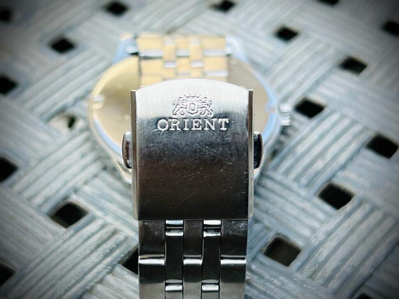Orient Quartz Big Size 43mm Gents Watch, Japan Made, Perfect - Etsy