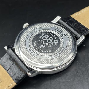 NOS Roamer Sapphire Quartz Gents Watch, Swiss Made, Date - Etsy