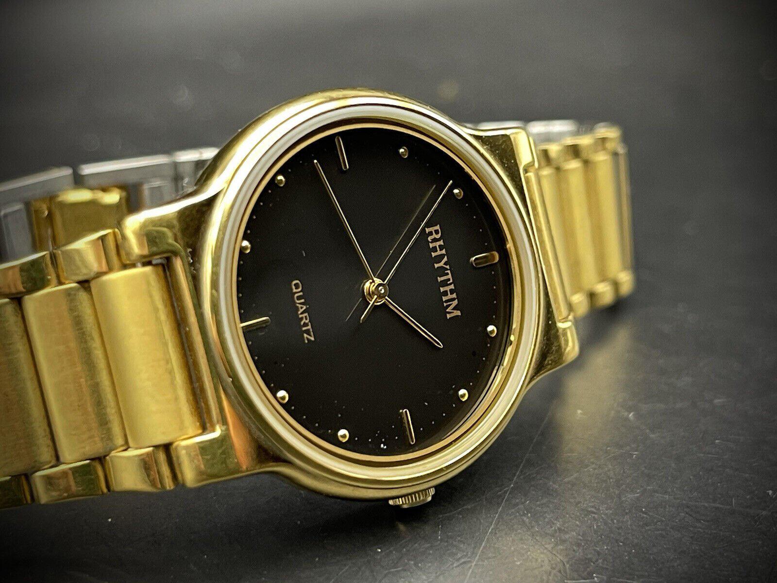Vintage Rhythm Quartz 30mm Slim Watch, Japan Made - Etsy