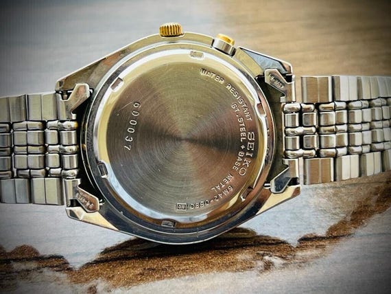 Vintage Seiko Kinetic Quartz Date Slim Mens Watch, Ja… - Gem