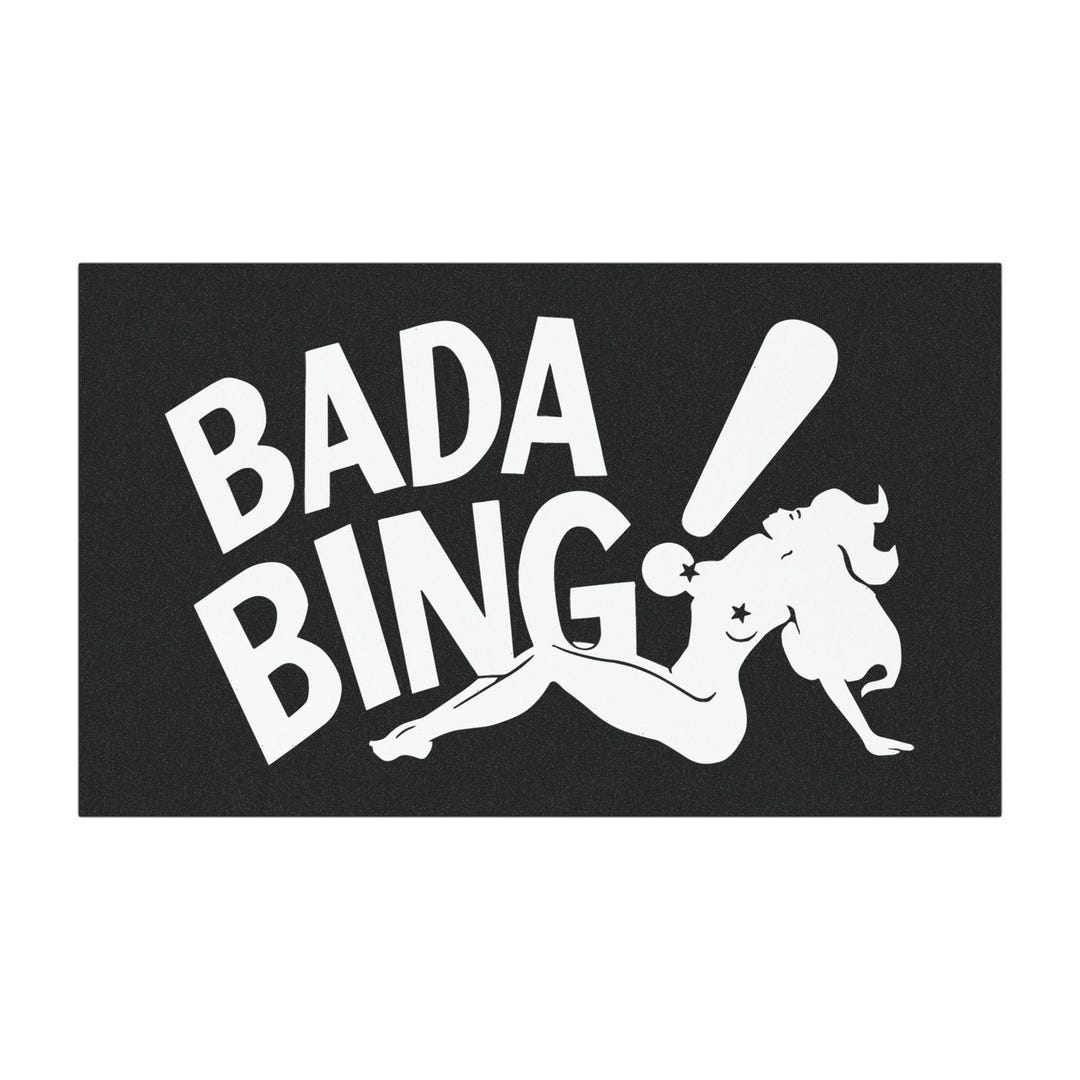 Sopranos Bada Bing Magnet Black - Etsy