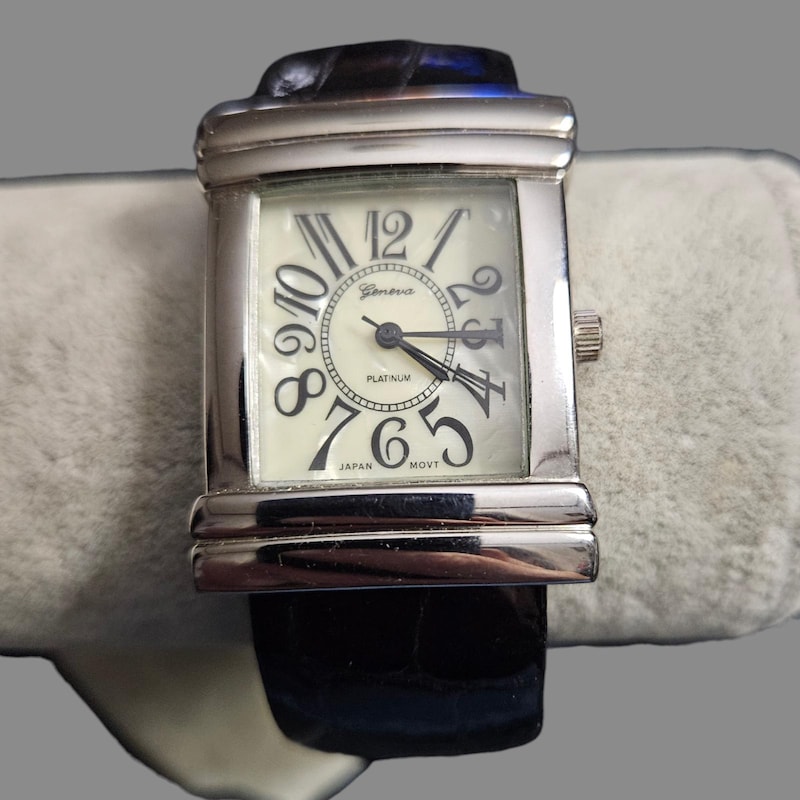 Geneva Platinum Watches - Etsy