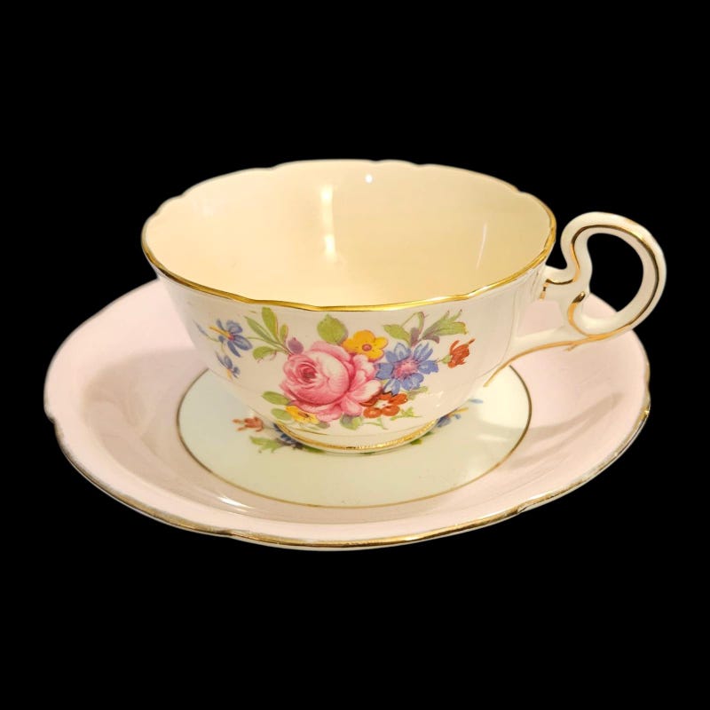 Vintage Grafton China - Etsy