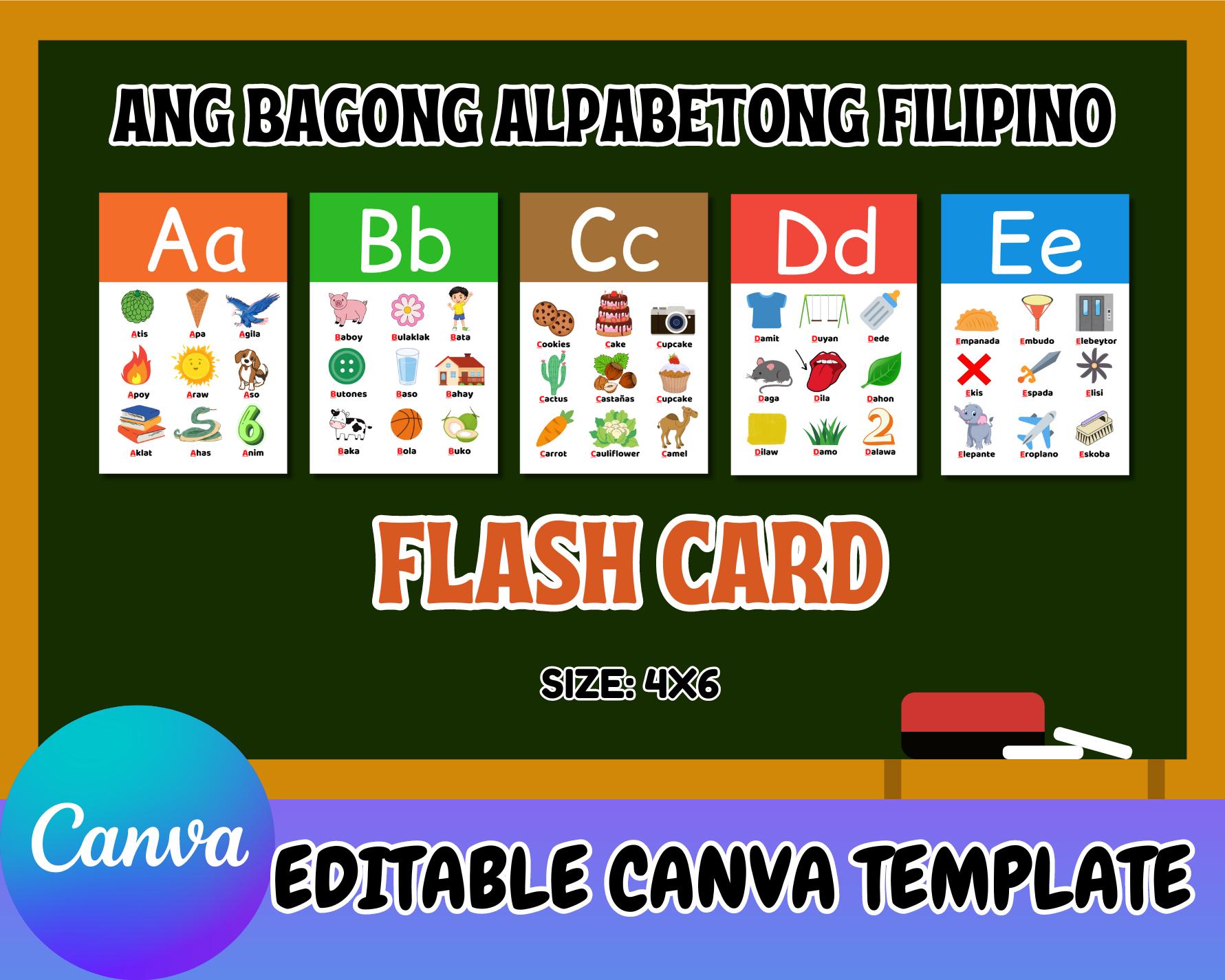 Alpabetong Filipino Chart Alpabetong Filipino — A Filipino Book For