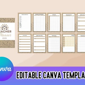 Planner Bundle 2025 Must Have Teacher Journal, Calendar 2025, Budget ...