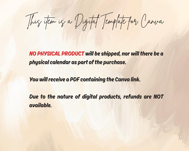 Commercial Calendar 2025 | Editable & Printable in Canva | Business ...