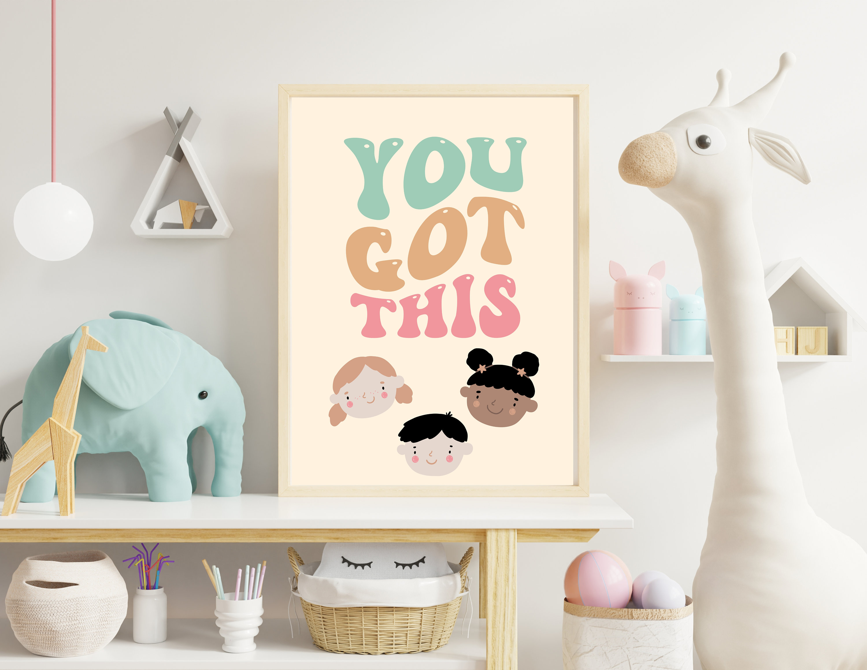 Colorful Retro Classroom Poster Bundle of 14, Quotes, Emotions Chart ...