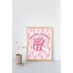 Charge Your Chromebook Retro Classroom Poster, Bulletin Board Kit ...