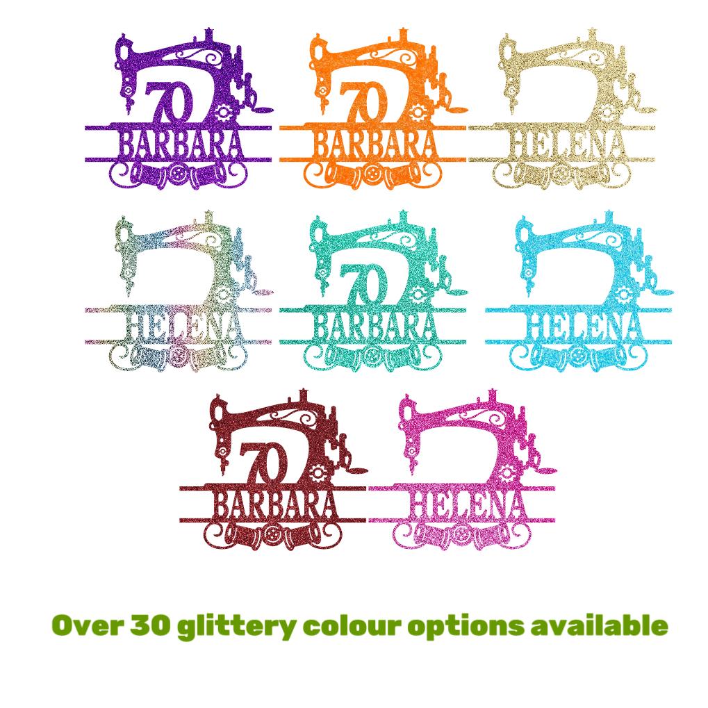 Custom Sewing Machine Cake Topper, Seamstress, Dressmaker, Needleworker ...