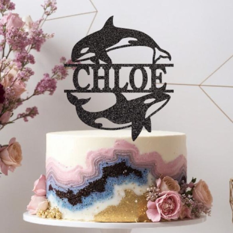 Whale Cake Topper - Etsy