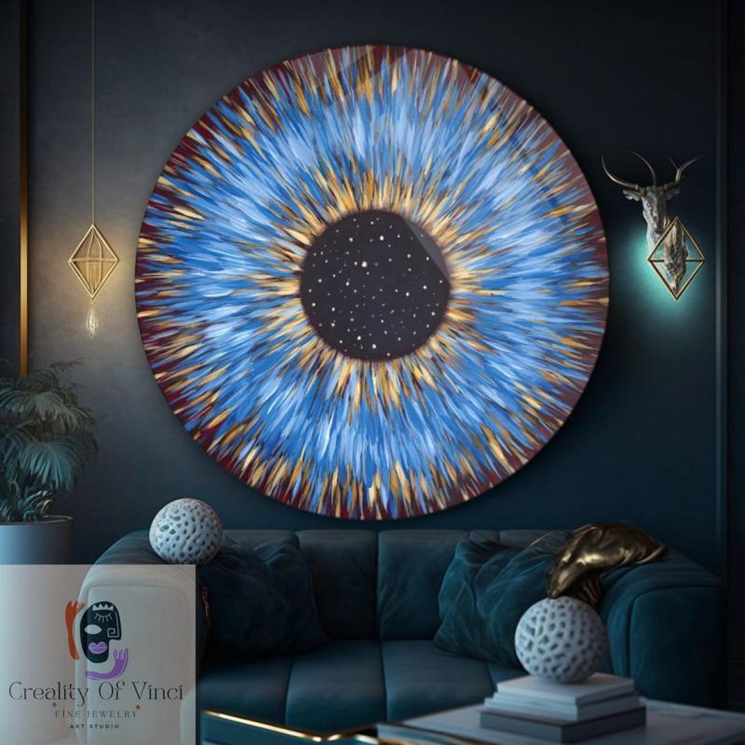 Eye Glass Wall Art-glass Wall Art-tempered Glass Wall Art-tempered ...