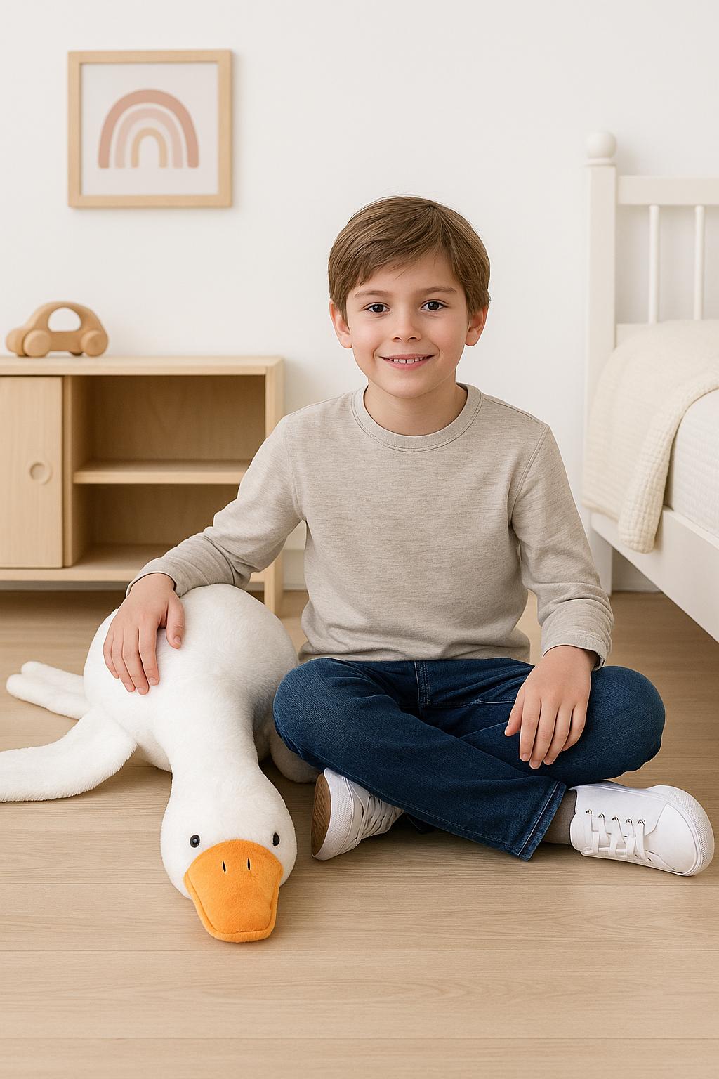 Giant Plush Goose Toy: 52-inch Oversized Stuffed Animal - Etsy
