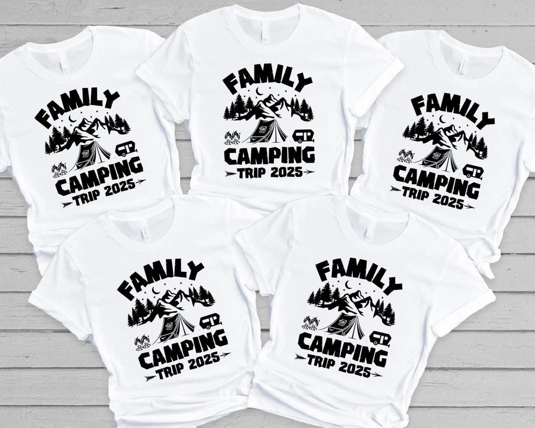 Family Camping Trip 2025 Shirt, Camping Family 2025 Shirt, Parent Trap ...