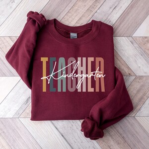 Kindergarten Teacher Shirt, Kindergarten Tshirt, Elementary School ...