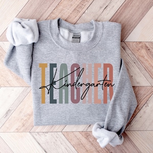 Kindergarten Teacher Shirt, Kindergarten Tshirt, Elementary School ...