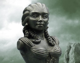 Lady of Innsmouth Cthulhu Mythos Sculpture in Cold Cast | Etsy