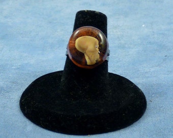 Encapsulated Octopus Specimen ring Handmade Biology Jewelry | Etsy