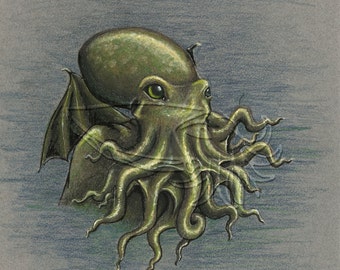 Lady of Innsmouth Cthulhu Mythos Sculpture in Cold Cast | Etsy