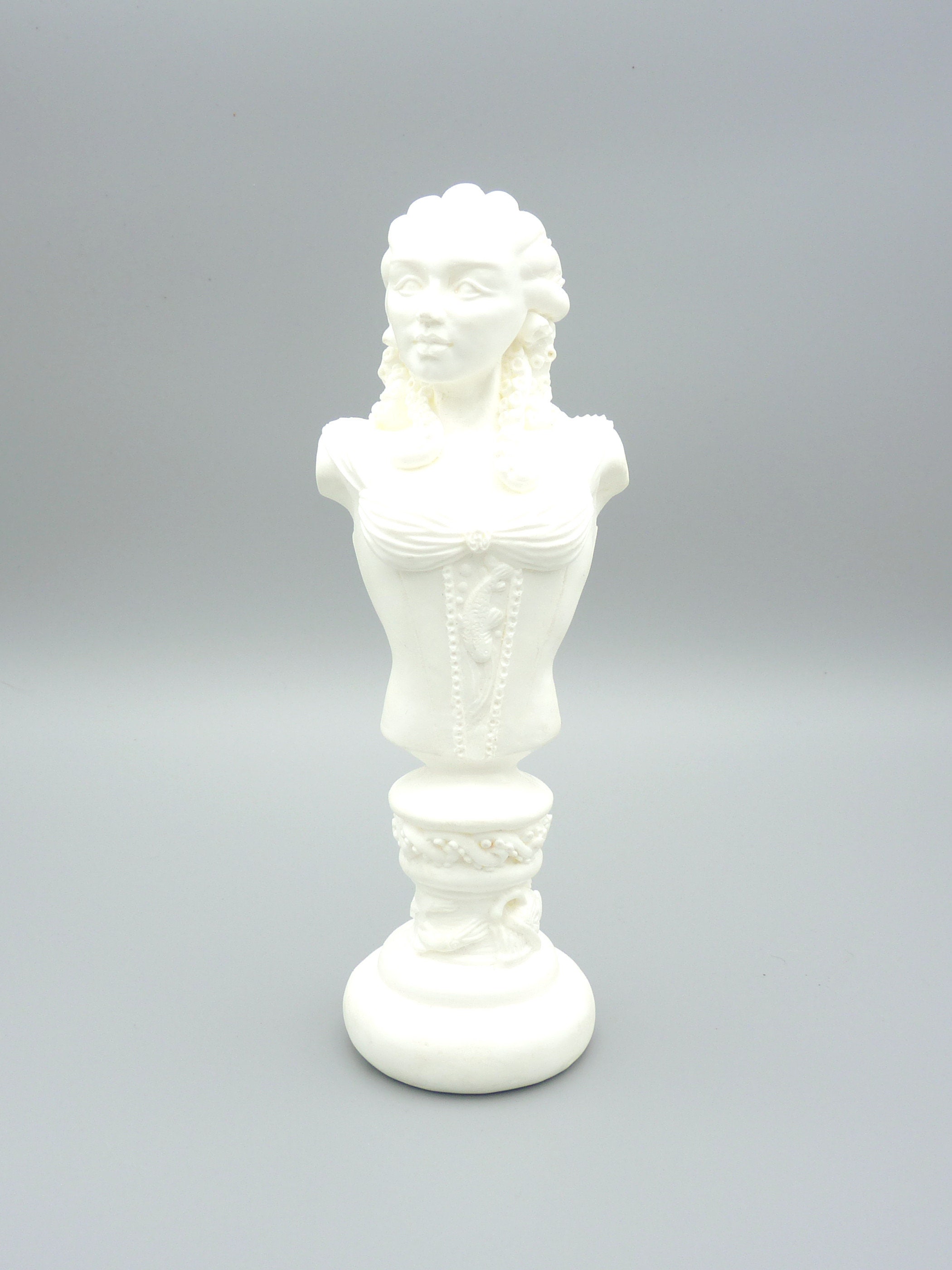 Lady of Innsmouth Cthulhu Mythos Sculpture in White Resin - Etsy
