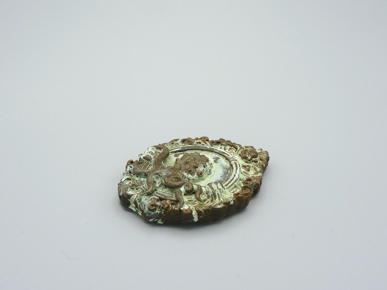 Forgotten Elder God - Cthulhu Mythos Mini Plaque in Cold Cast Bronze - Etsy