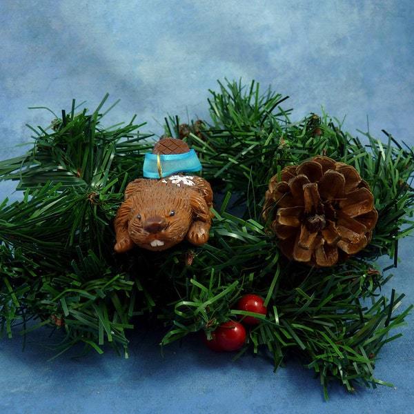 Beaver Ornament - Etsy