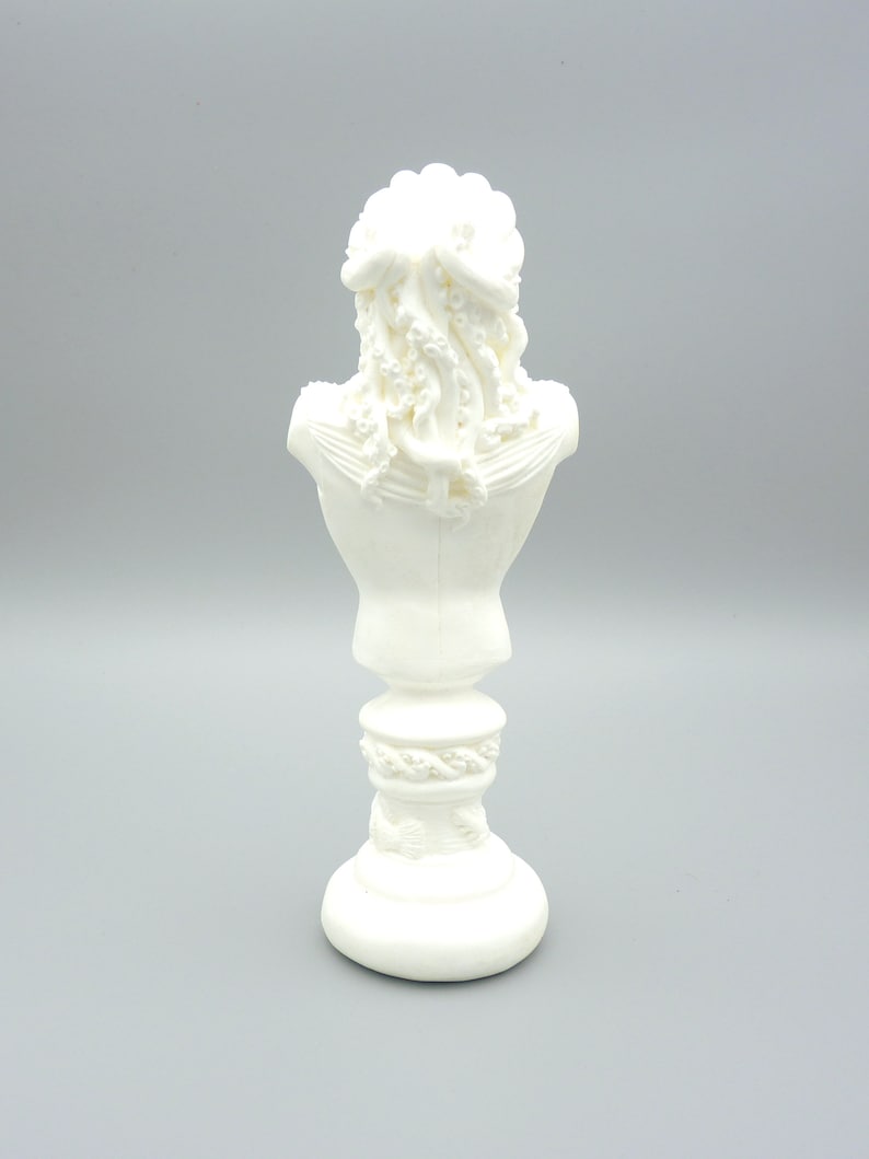Lady of Innsmouth Cthulhu Mythos Sculpture in White Resin - Etsy