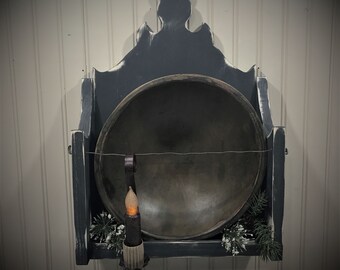 Colonial Bowl Rack Keep Primitive Rustic Wood | Etsy