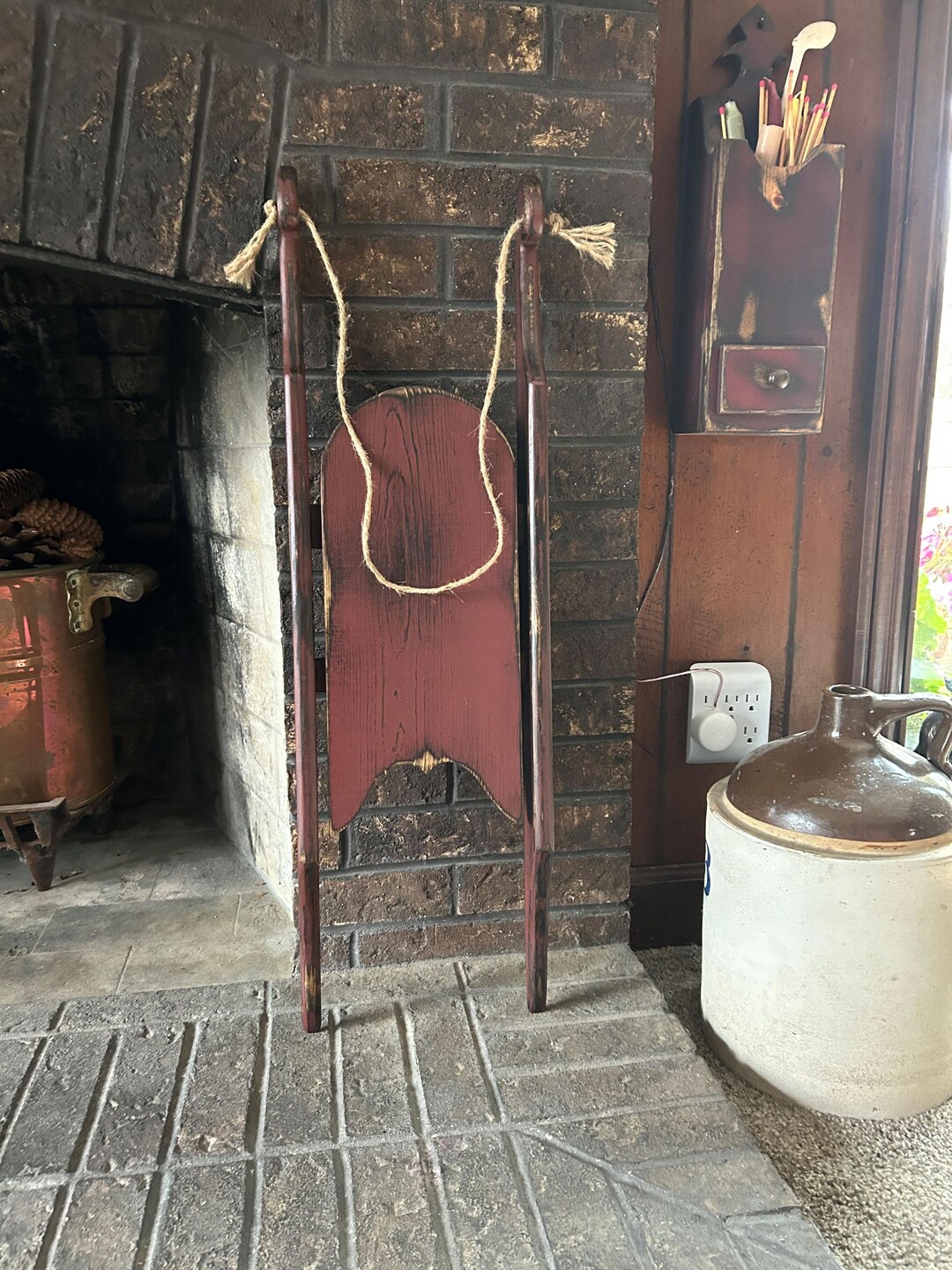 Primitive Wood Grungy Antique SLED - Etsy