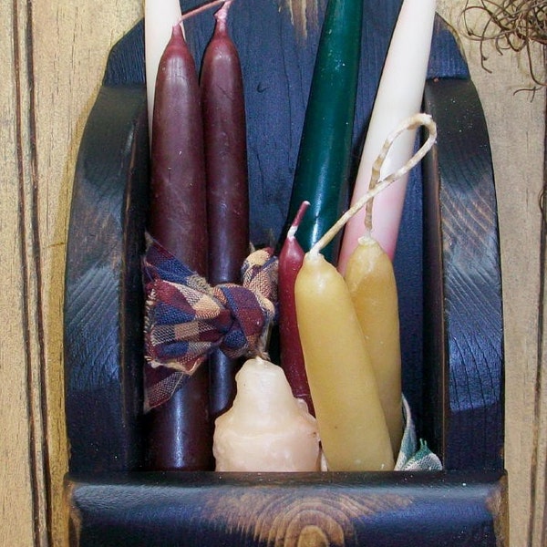 Primitive Candle Box - Etsy