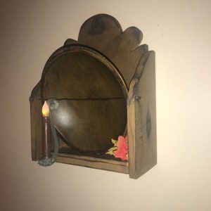 Colonial Bowl Rack Keep Primitive Rustic Wood - Etsy