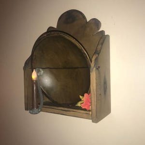 Colonial Bowl Rack Keep Primitive Rustic Wood - Etsy