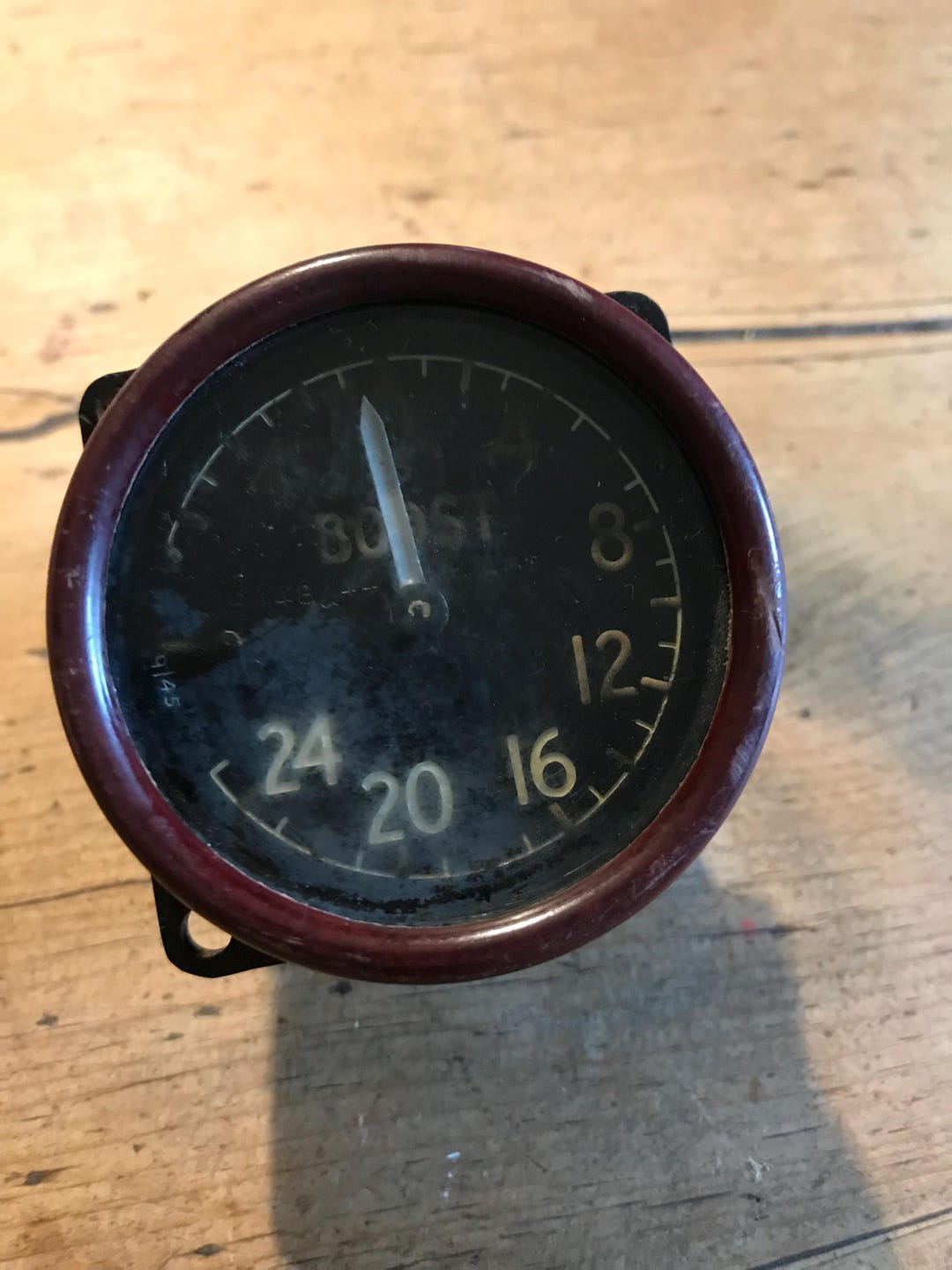 Cockpit Instrument, Aircraft Instrument, Boost Gauge, Bakelit Gauge ...