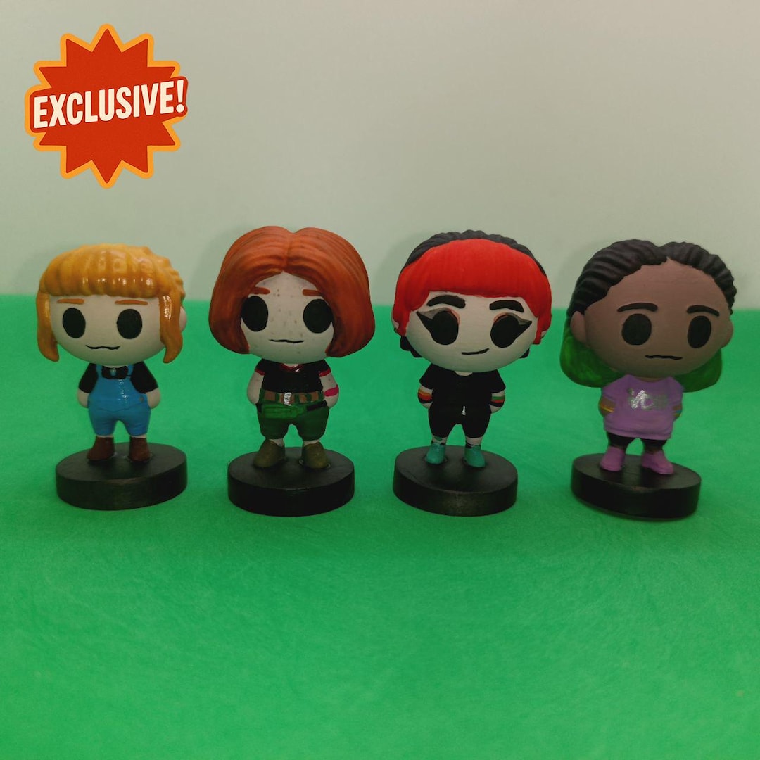 Lost Records Bloom and Rage Chibi Fan Figurines – Swann Kat Nora Autumn ...