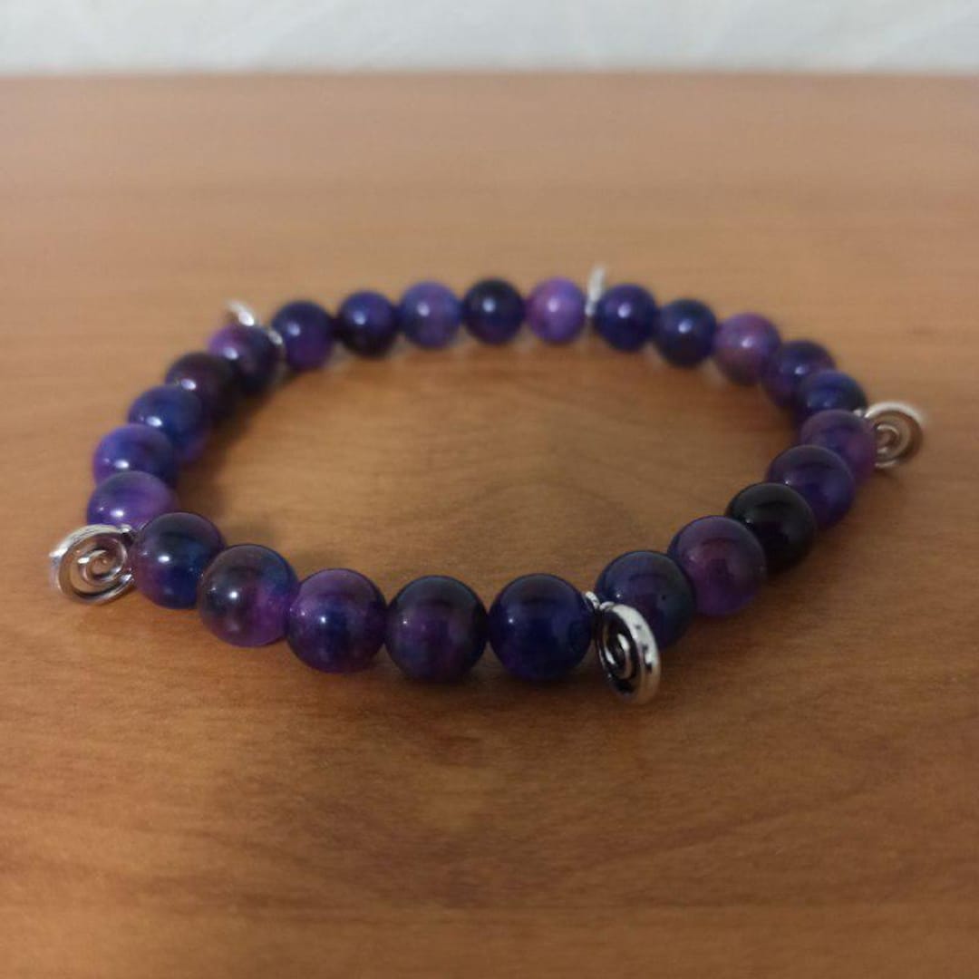 Life is Strange Inspired Fan Bracelet – Natural Sugilite Stones With ...