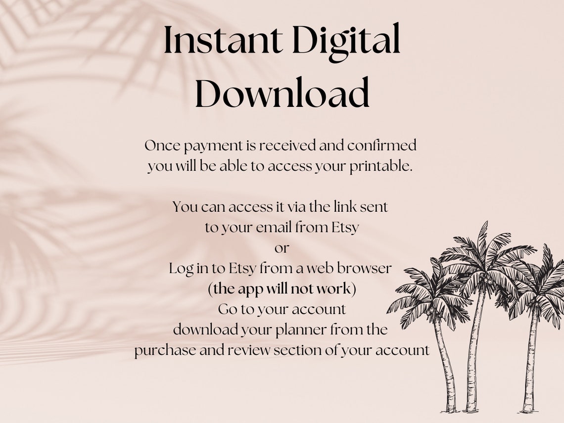 Vacation Itinerary and Packing List Printable Travel Itinerary ...