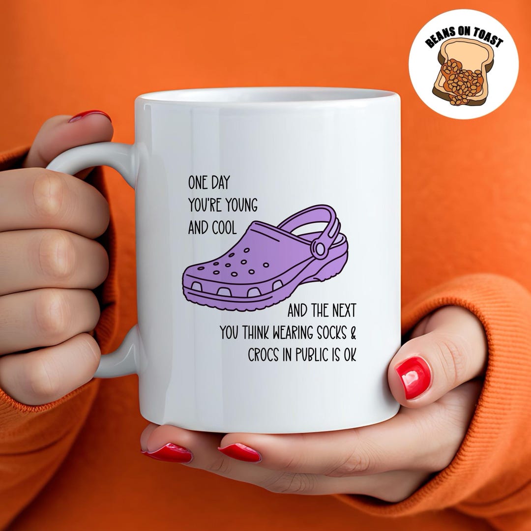 Gift for Crocs Lover Funny - Croc Wanker - 11oz 15oz Tea Coffee Mug ...