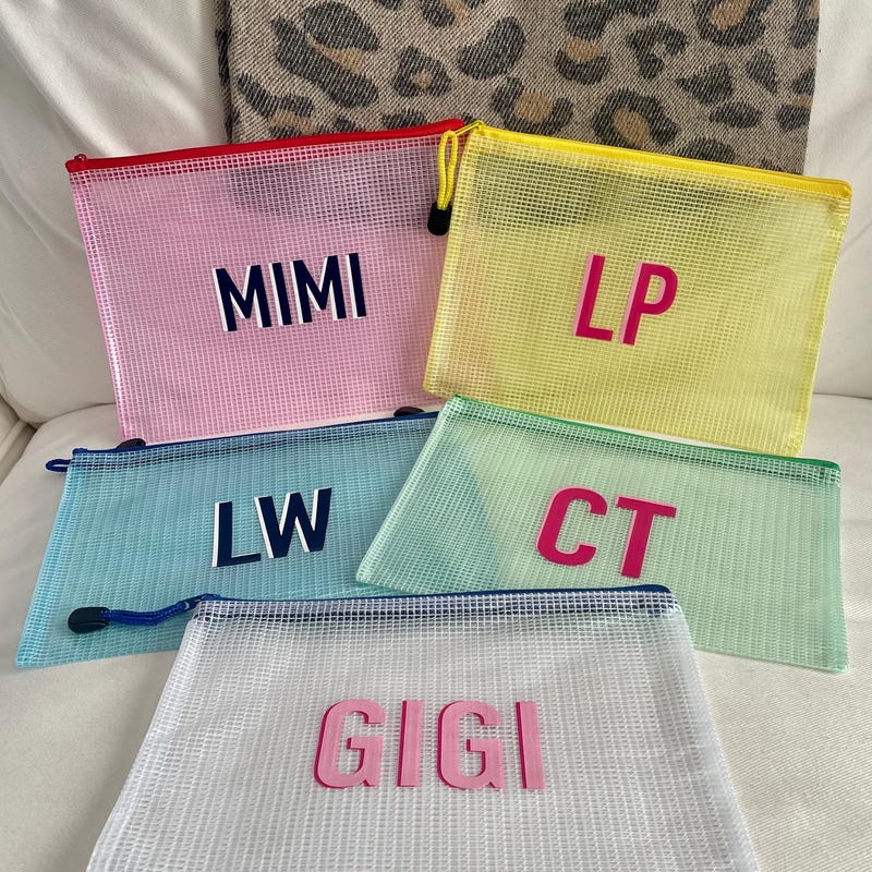 Clear Pouch - Etsy