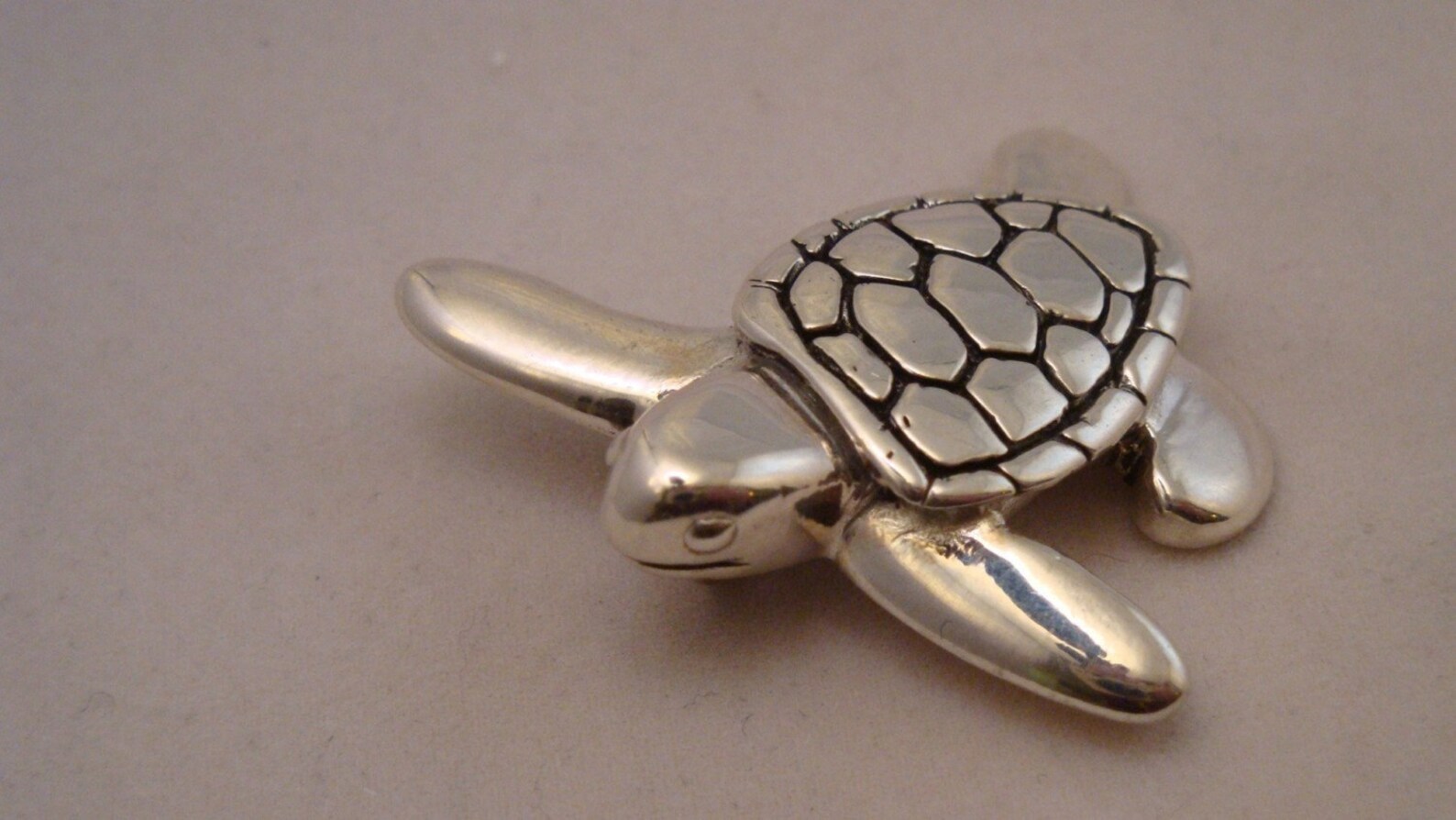 Sterling Silver Sea Turtle - Etsy