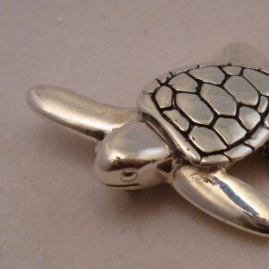 Sterling Silver Sea Turtle - Etsy