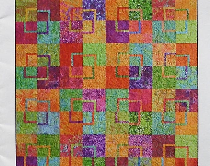 Quilt Pattern Mod Quads by Designs by Jb - Etsy