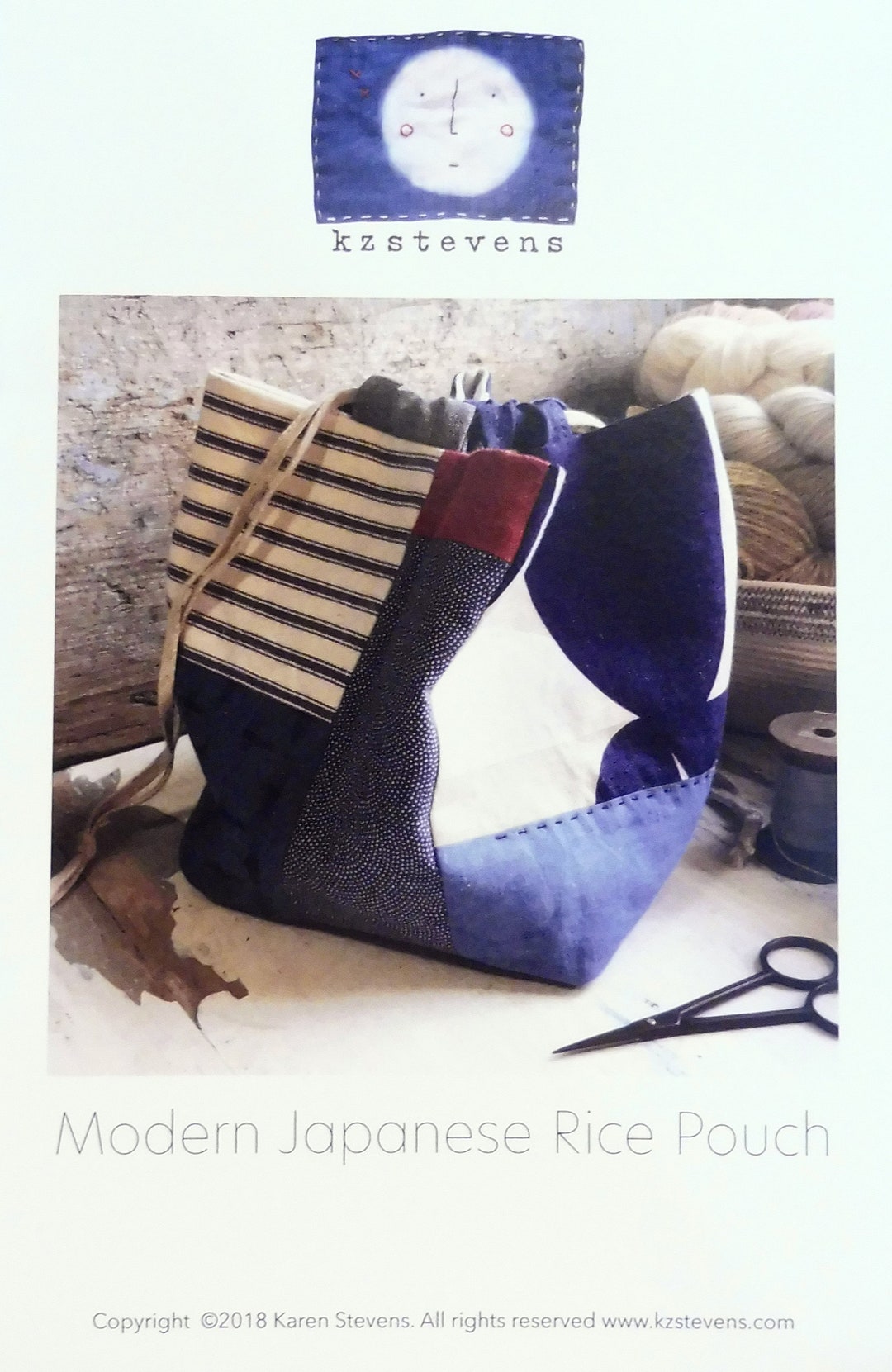 Quilt Pattern - Modern Japanese Rice Pouch - Etsy