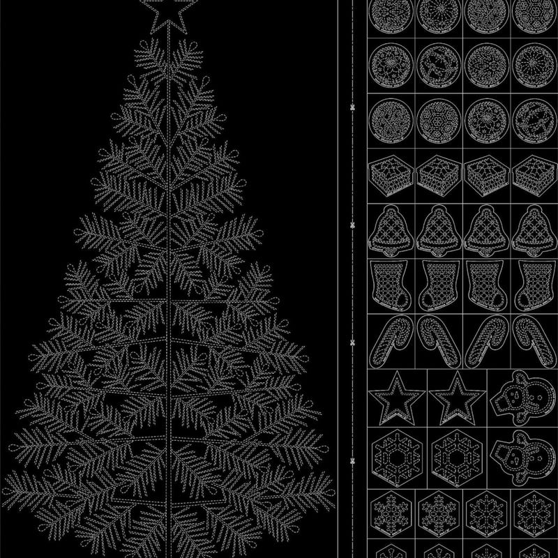 Sashiko Tree - Etsy